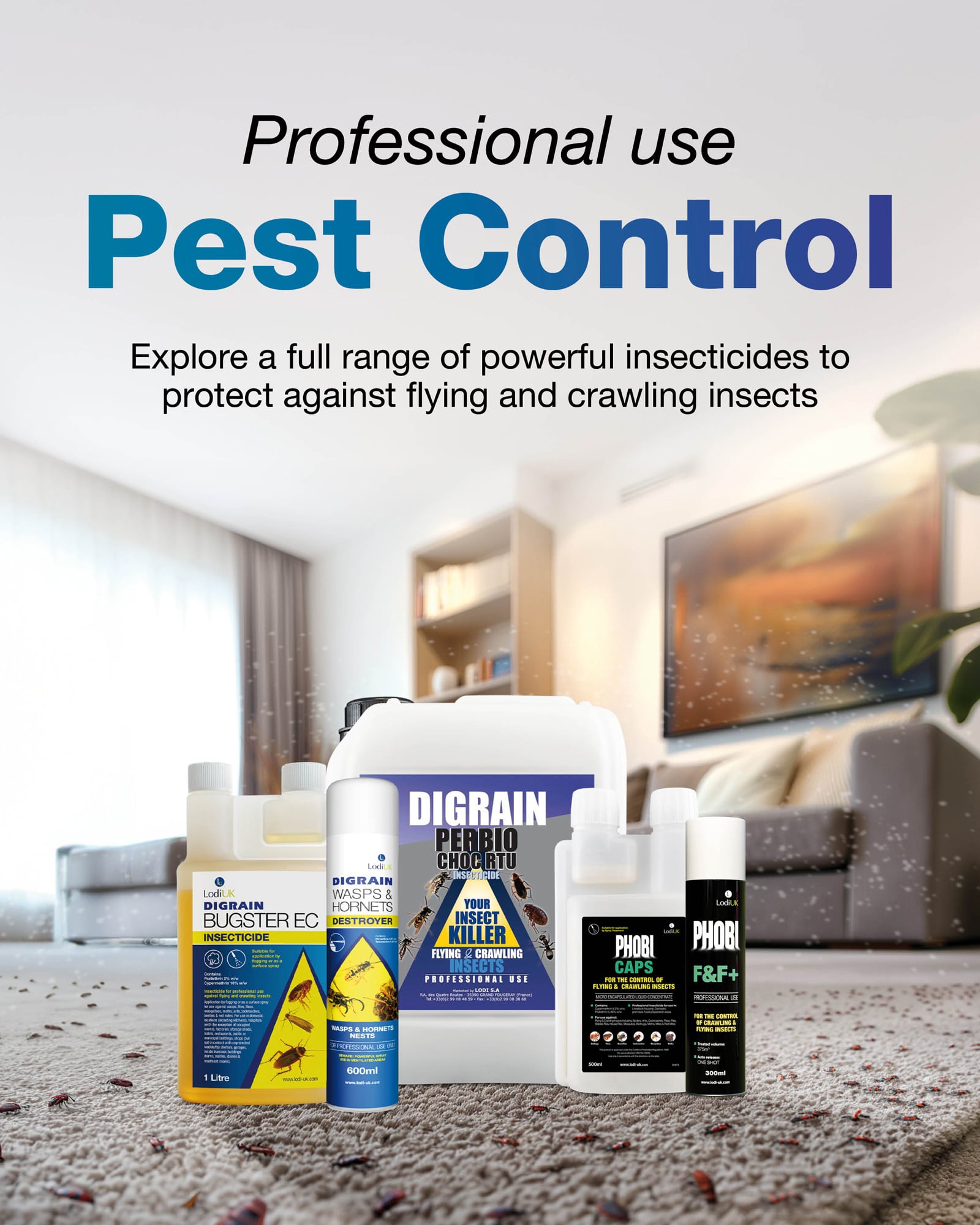 High Quality Pest Control Products - Lodi UK