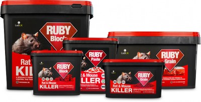Rodent Control: Ruby - Difenacoum Based Baits - Lodi UK