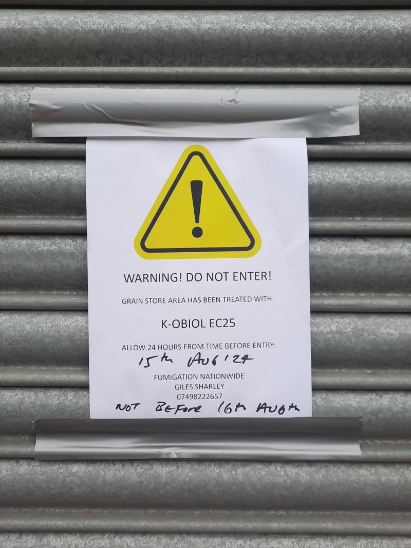 A Day in the Life of a Pest Controller: Protecting Grain Stores with K ...