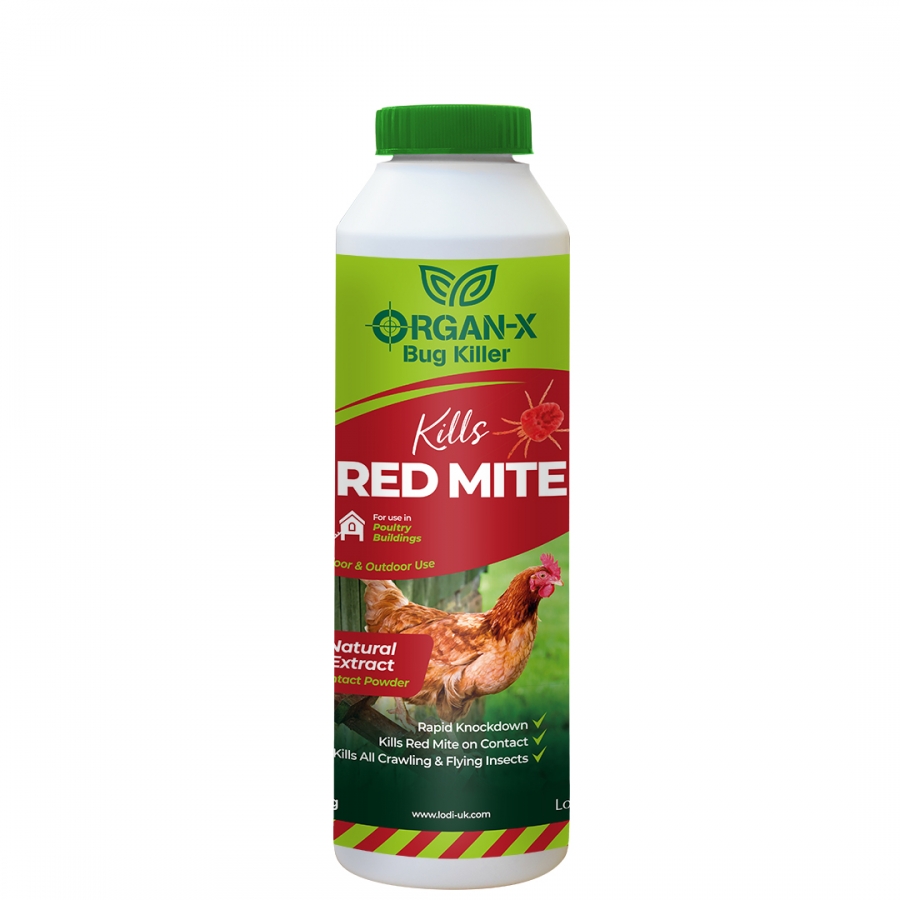 Organ-X Red Mite Killer Powder - Lodi UK
