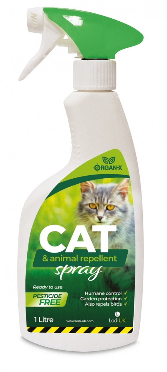 CAT & ANIMAL DETERRENT SPRAY - Lodi UK