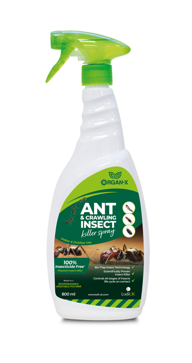 Organ-X Ant & Crawling Insect Spray 800ml - Lodi UK