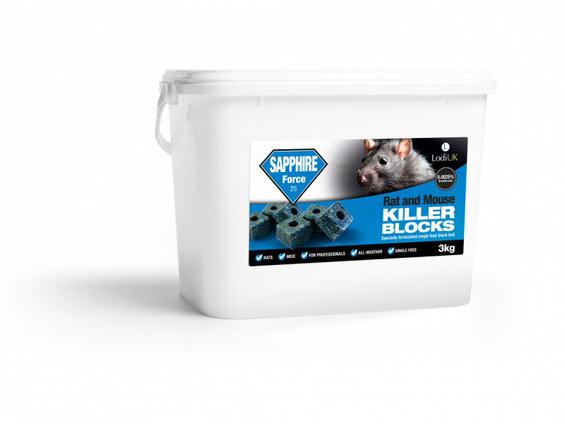 SAPPHIRE FORCE 25 3KG BLOCKS - Lodi UK