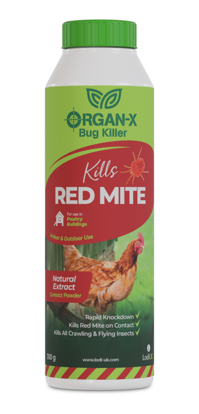Organ-X Red Mite Killer Powder - Lodi UK